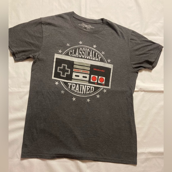 Nintendo | Shirts | Nintendo Entertainment System Size L Gray Color ...